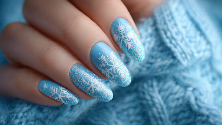 The Ultimate Guide To Snowflake Nail Art: 5 Stunning Designs ...